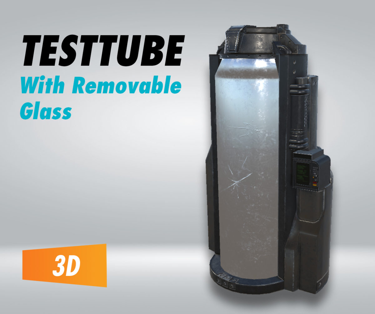 Scifi Test Tube – Filebase for Unity