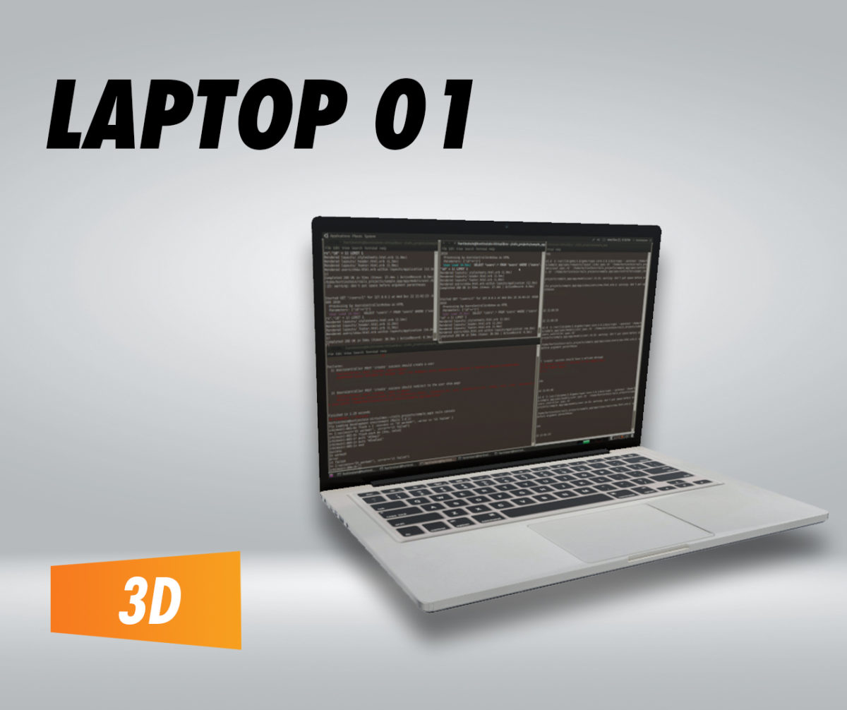 Laptop 01 – Filebase for Unity