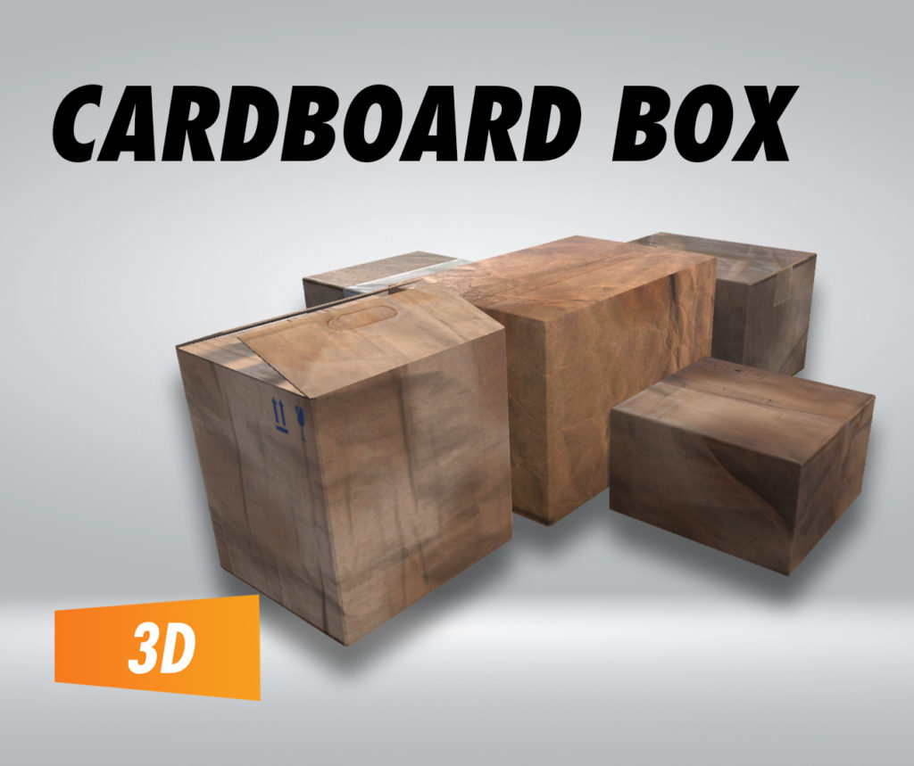 Boxes – Cardboard 01-05 – Filebase for Unity