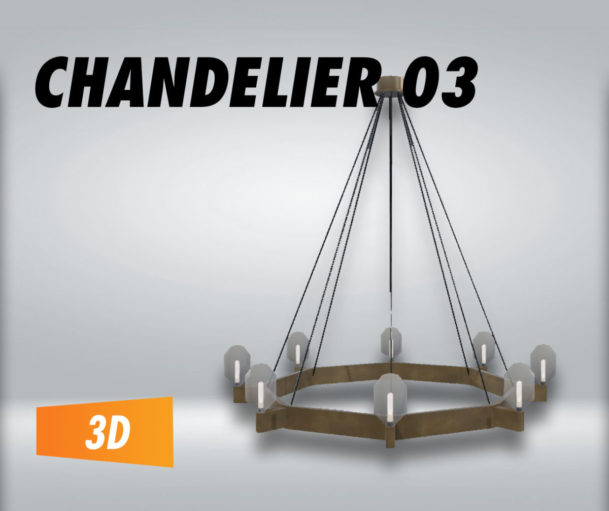 Chandelier 03 – Filebase for Unity