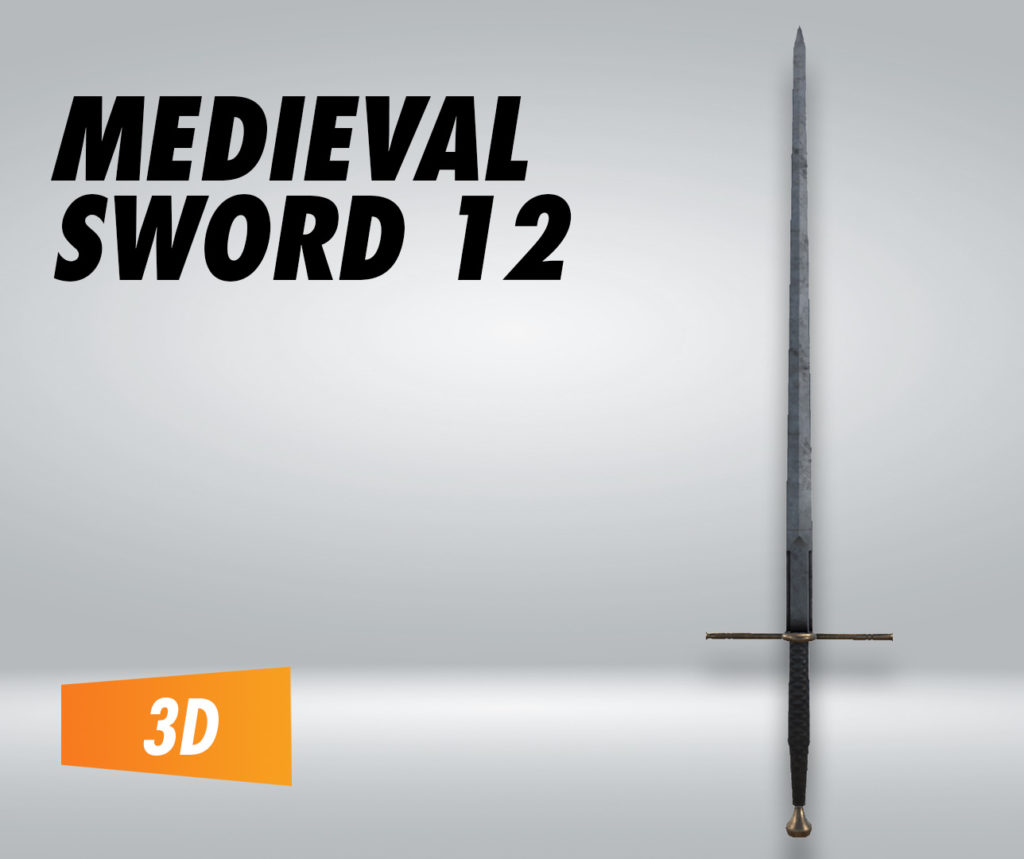 Medieval Sword 12 – Longsword – Filebase for Unity