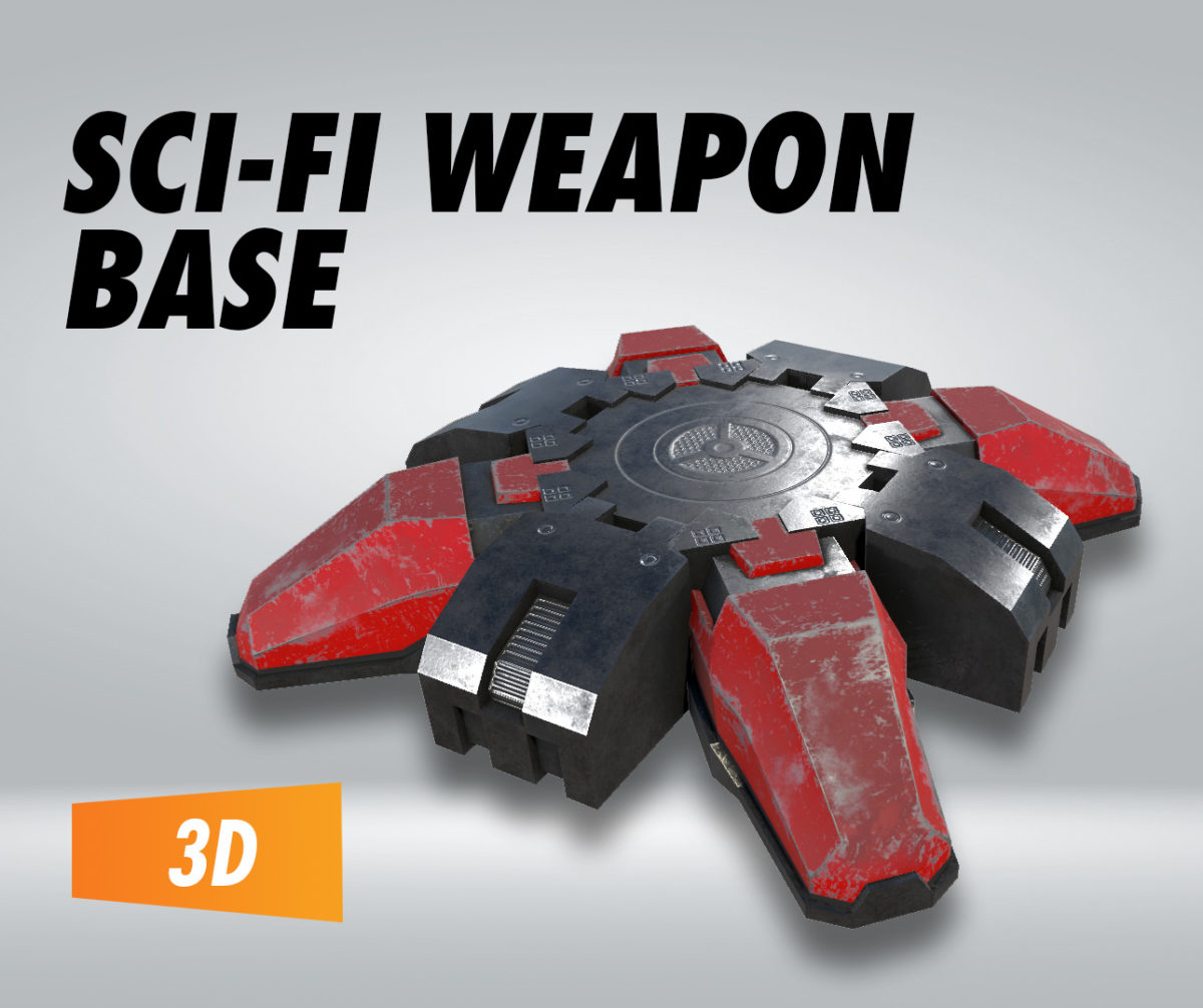 Scifi Weapons Base/Platform – Filebase for Unity