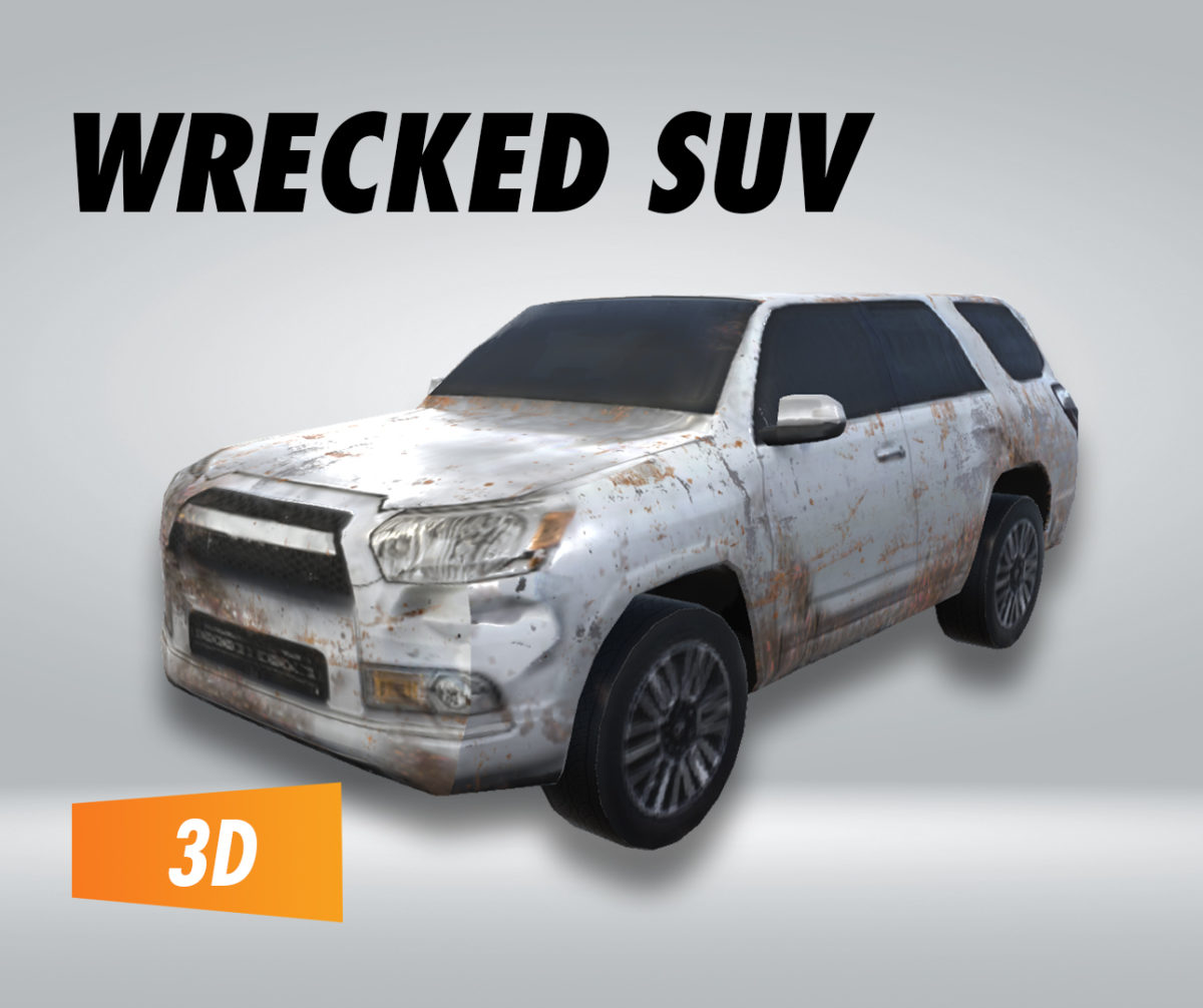Wrecked SUV – Filebase for Unity