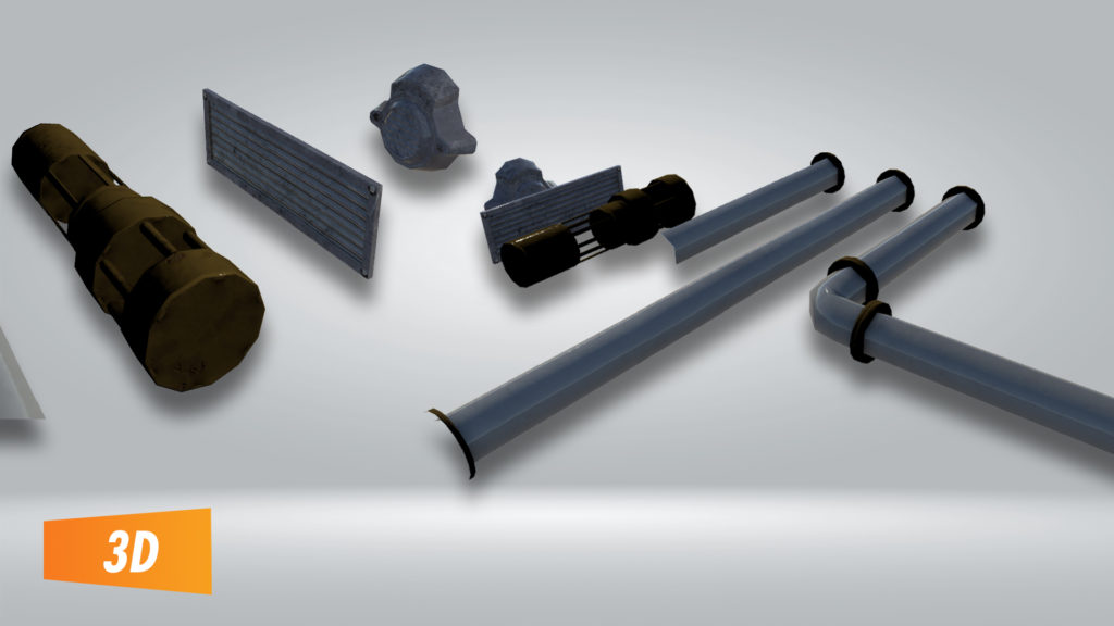 Sci-fi Pipes and Air Vent 01-02 – Filebase for Unity