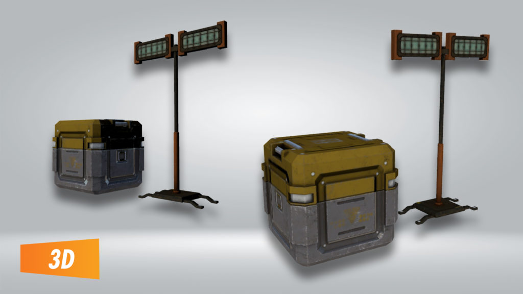 Sci-fi Light 09, Container 03 – Filebase for Unity