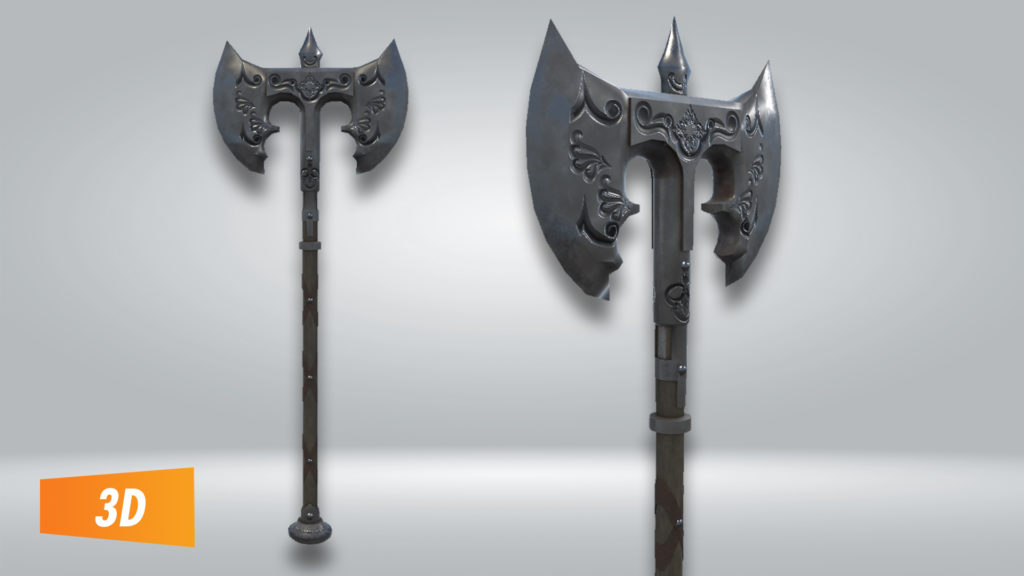 Axe 11 – Battle Axe – Filebase for Unity