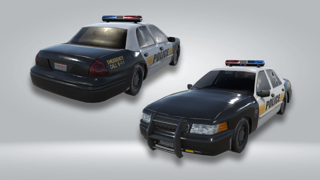 Police Car 01 – Filebase for Unity
