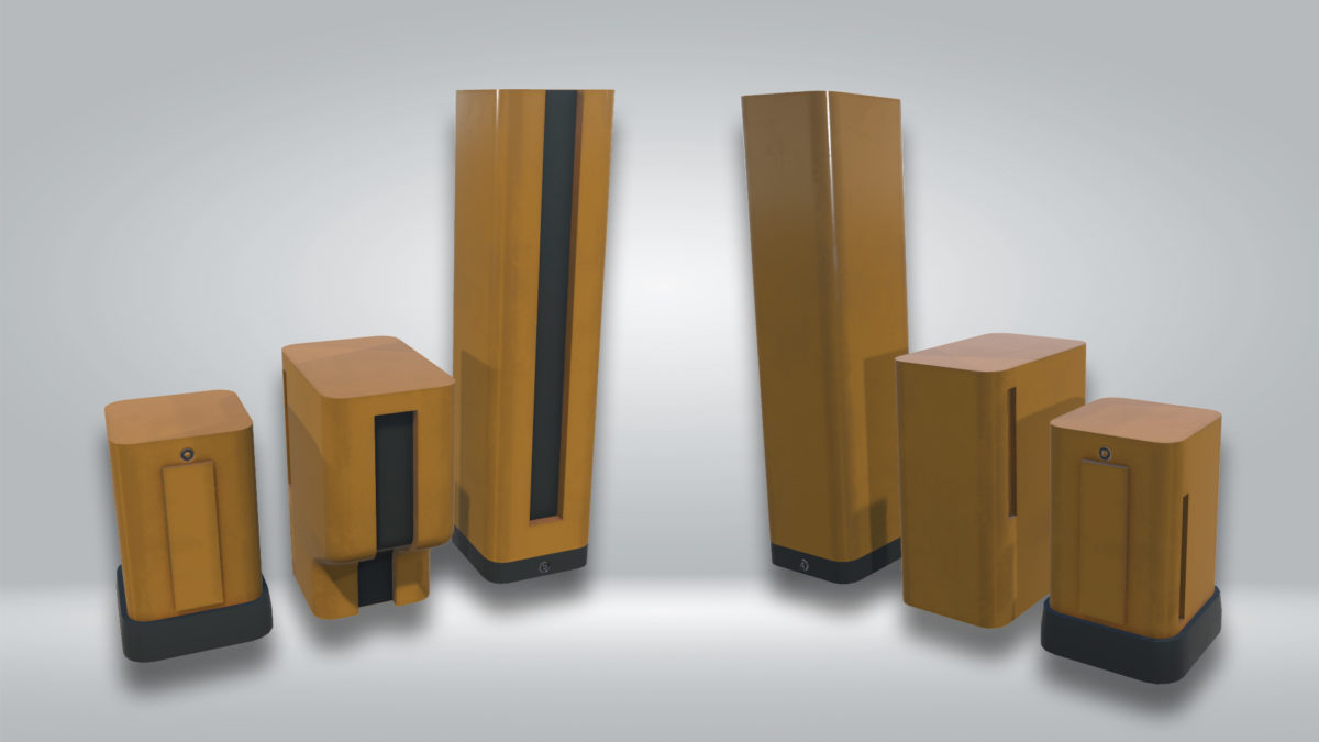 Scifi Columns 01 – 03 – Filebase for Unity