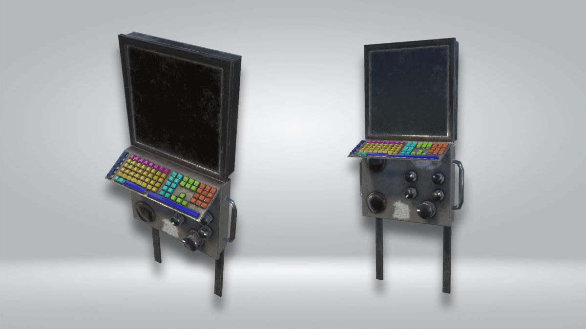 Sci-fi Terminal 01 – Filebase for Unity