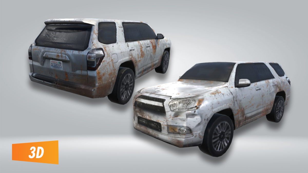Wrecked SUV – Filebase for Unity
