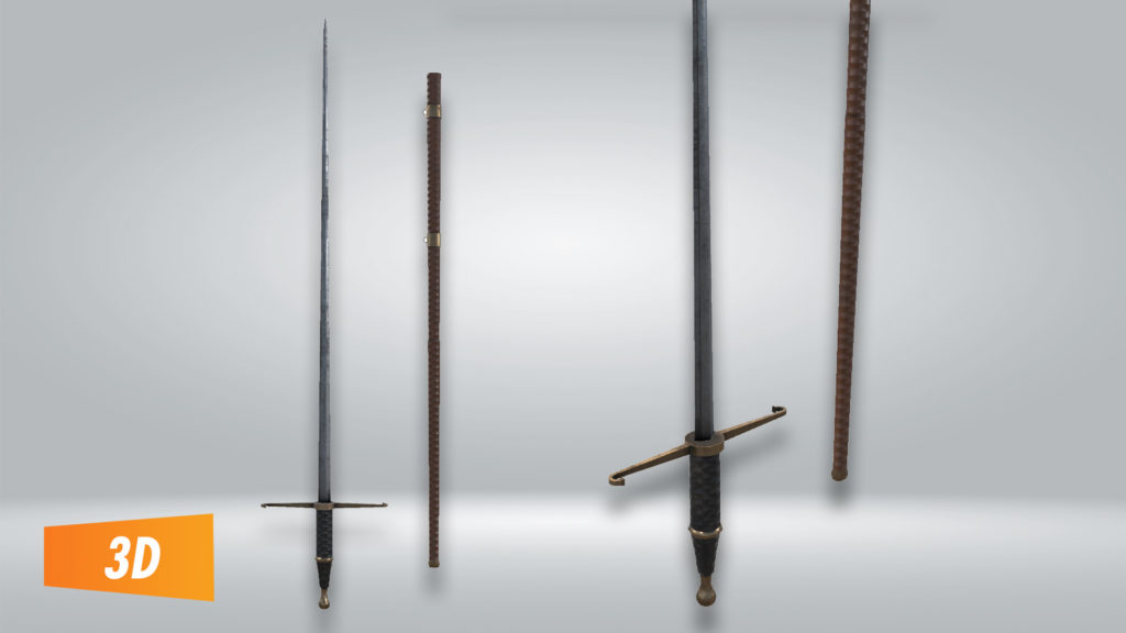 Medieval Sword 13 – Rapier – Filebase for Unity