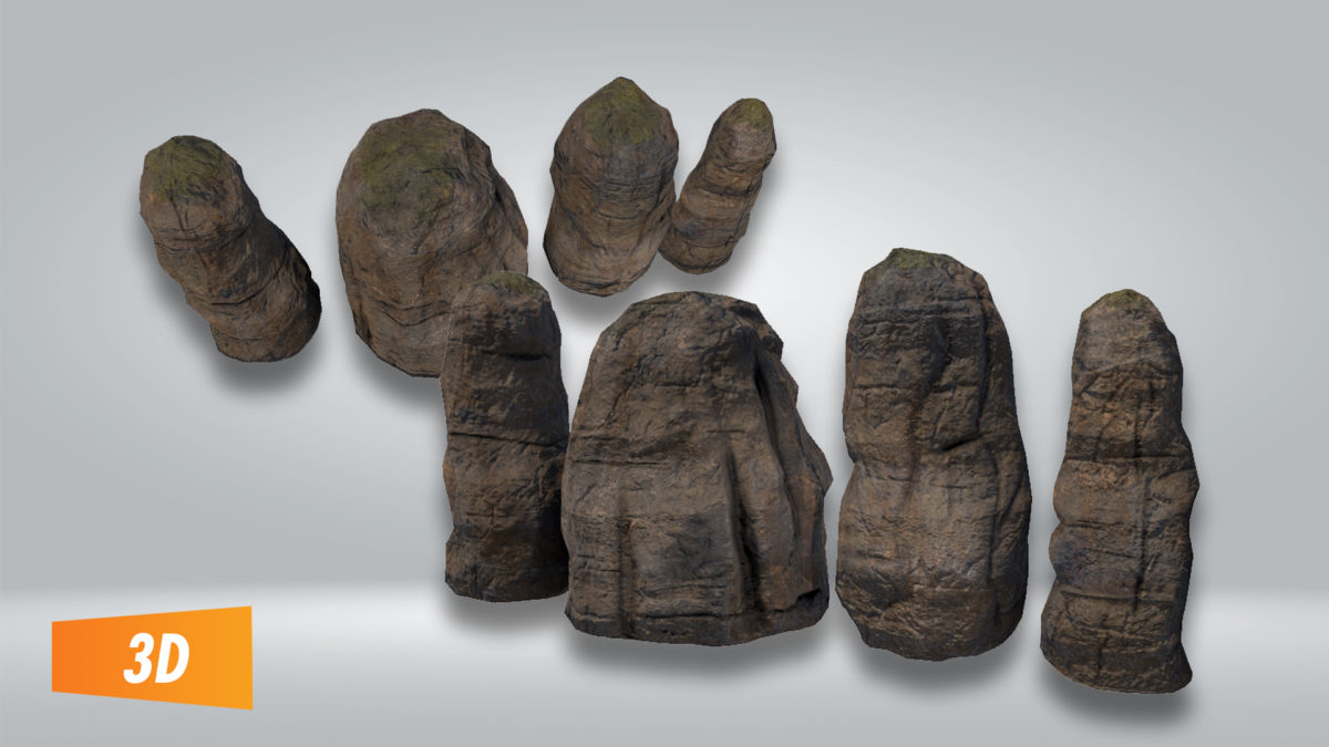 Modular Rocks 01 – Filebase for Unity