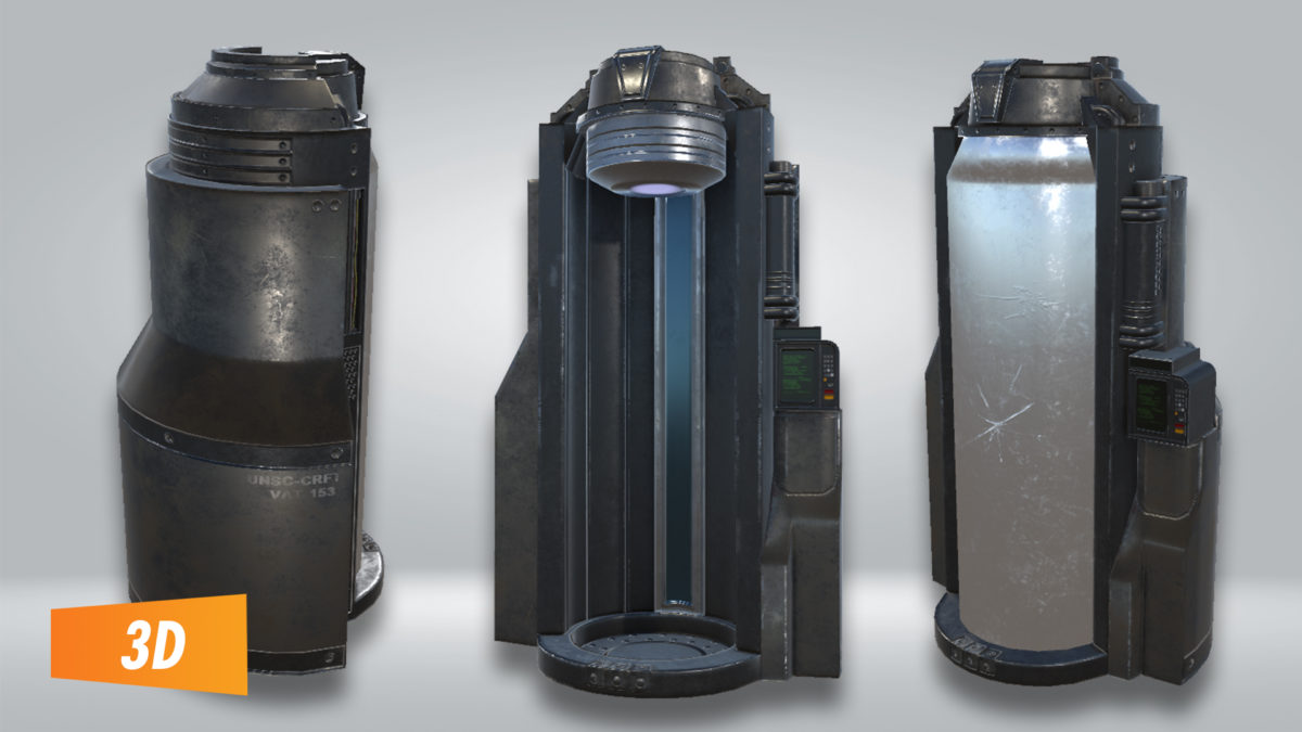 Scifi Test Tube – Filebase for Unity
