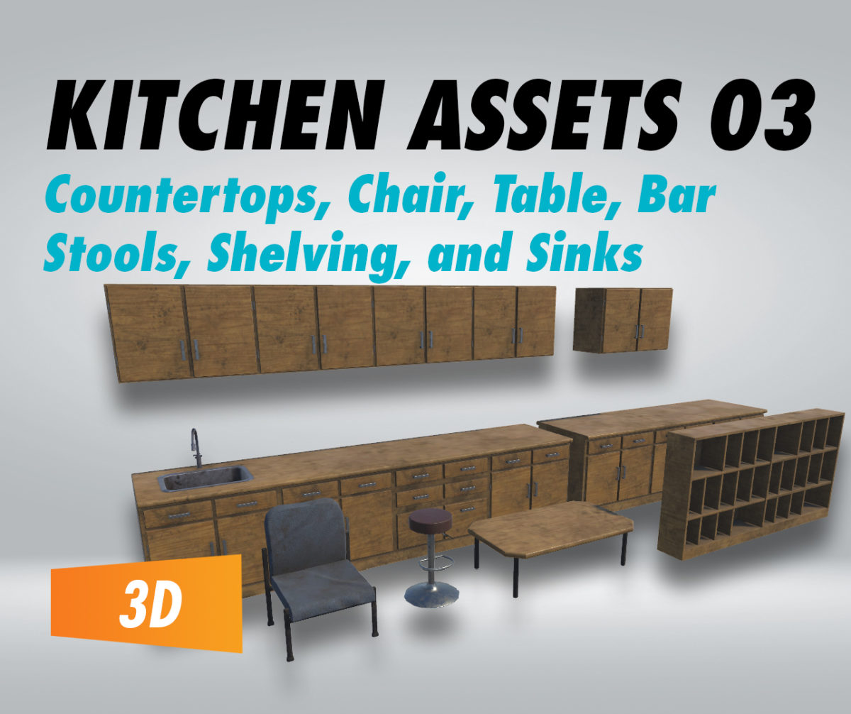 Kitchen Assets 03 – Filebase for Unity