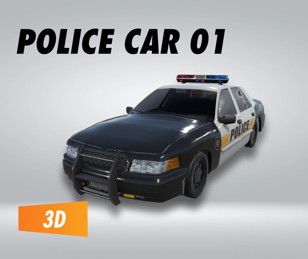 Police Car 01 – Filebase for Unity