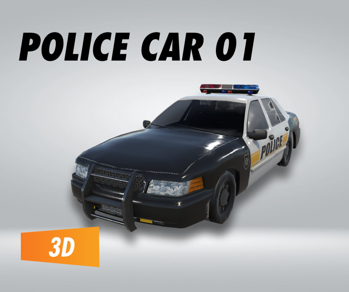Police Car 01 – Filebase for Unity
