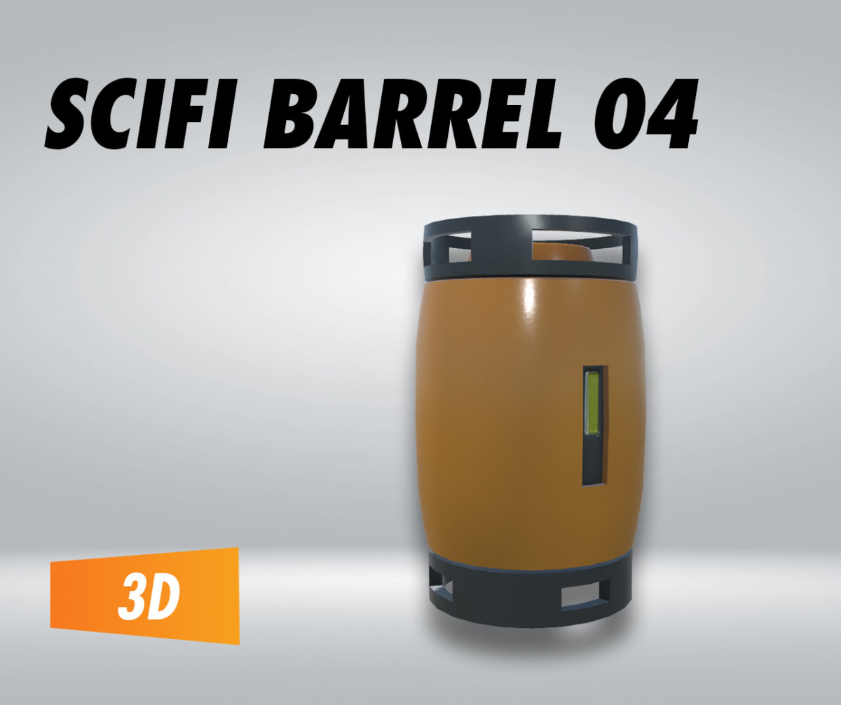 Scifi Barrel 04 – Filebase for Unity