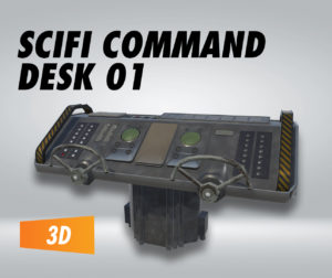 Scifi Command Desk 01 – Filebase for Unity