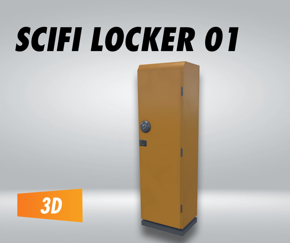 Sci-fi Locker 01 – Filebase for Unity