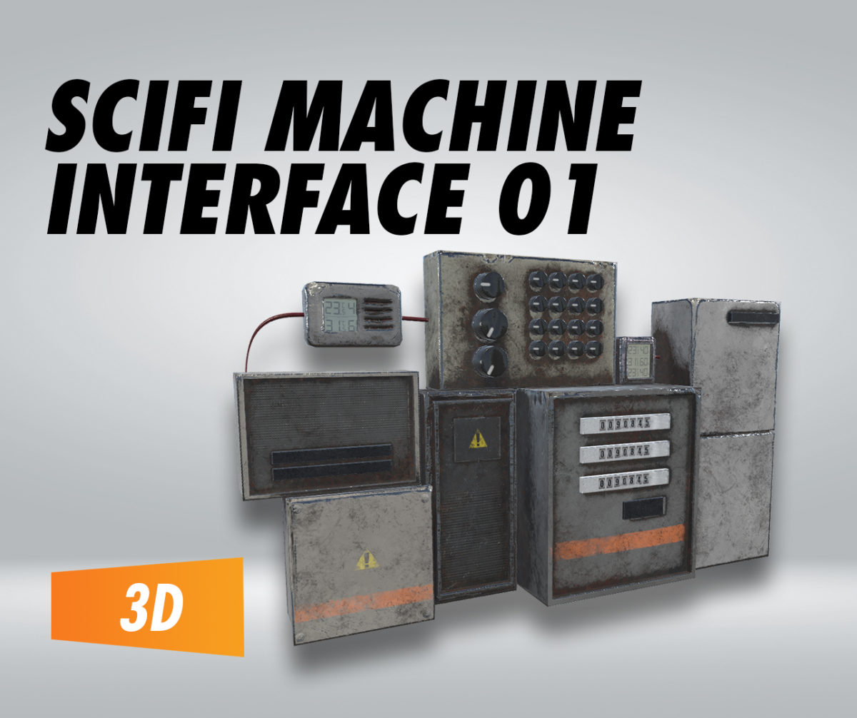 Scifi Machine Interface 01 – Filebase for Unity