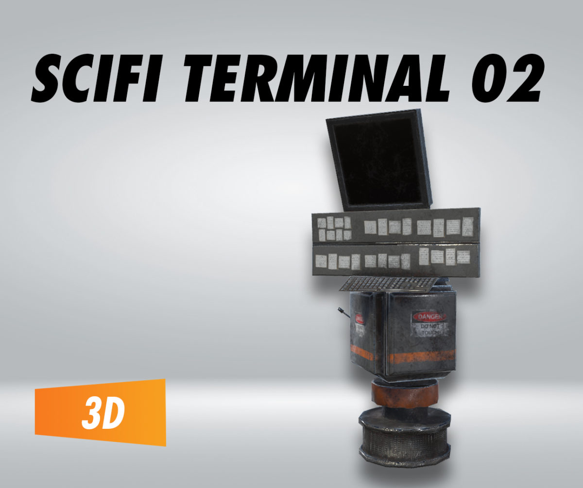 Sci-fi Terminal 02 – Filebase for Unity