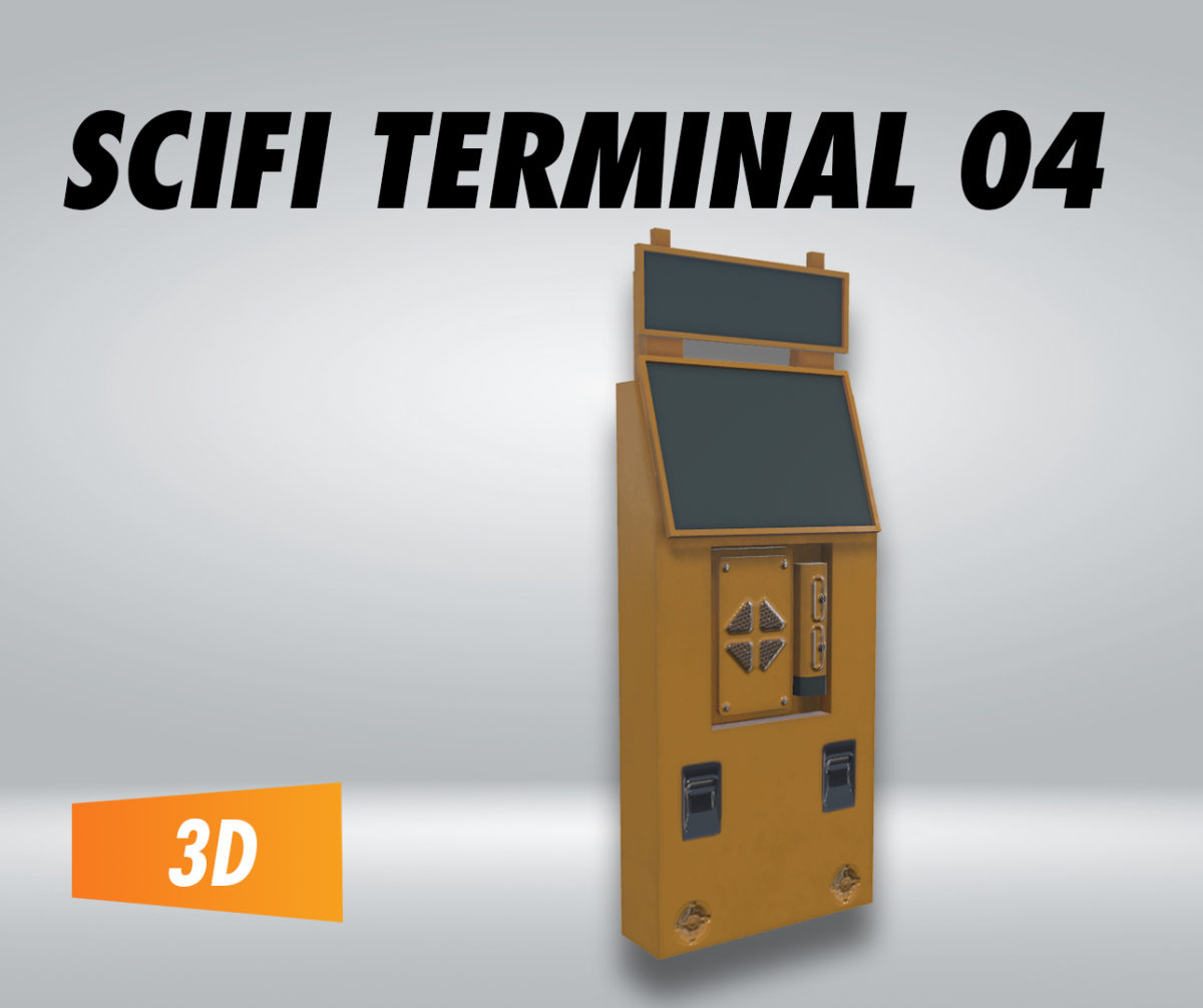 Sci-fi Terminal 04 – Filebase for Unity