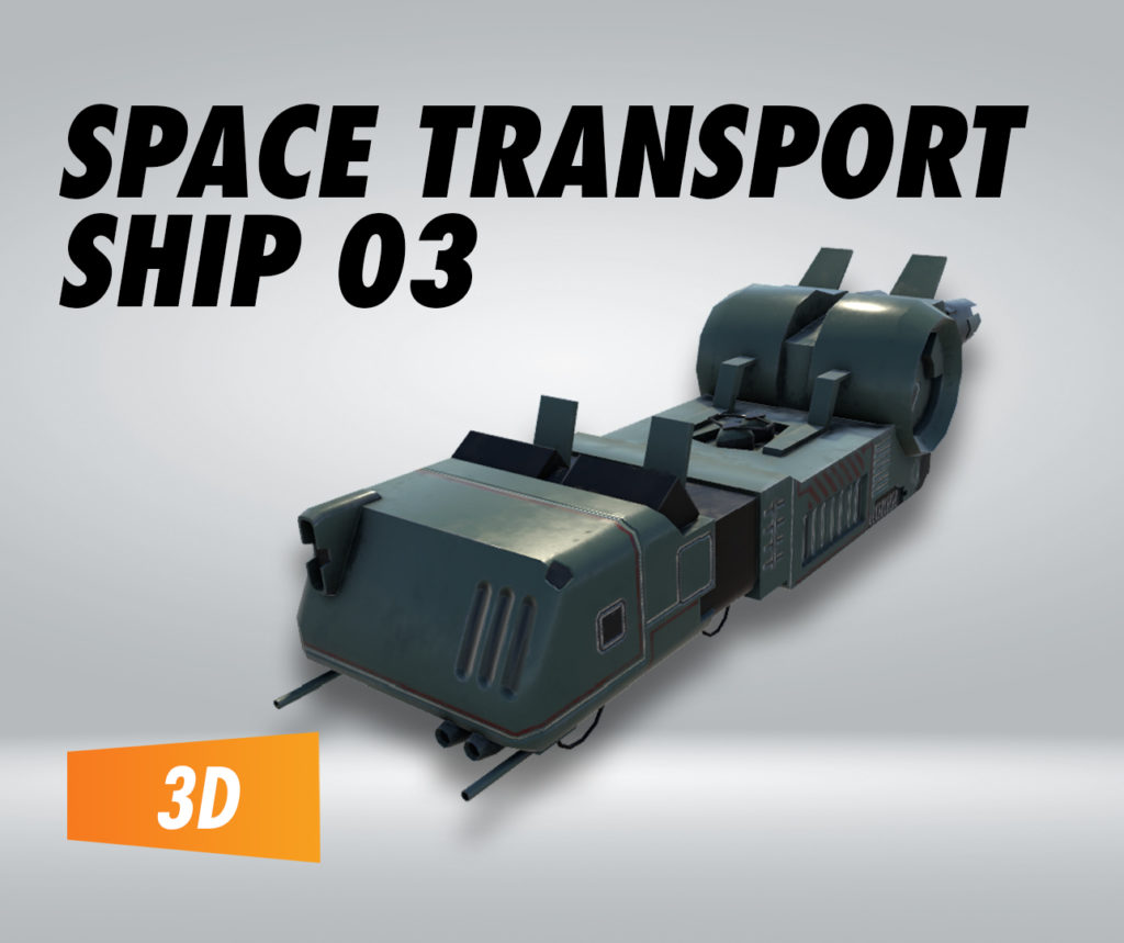 Space Transport Ship 03 – Filebase for Unity