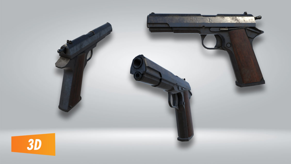 Colt Pistol – Filebase for Unity