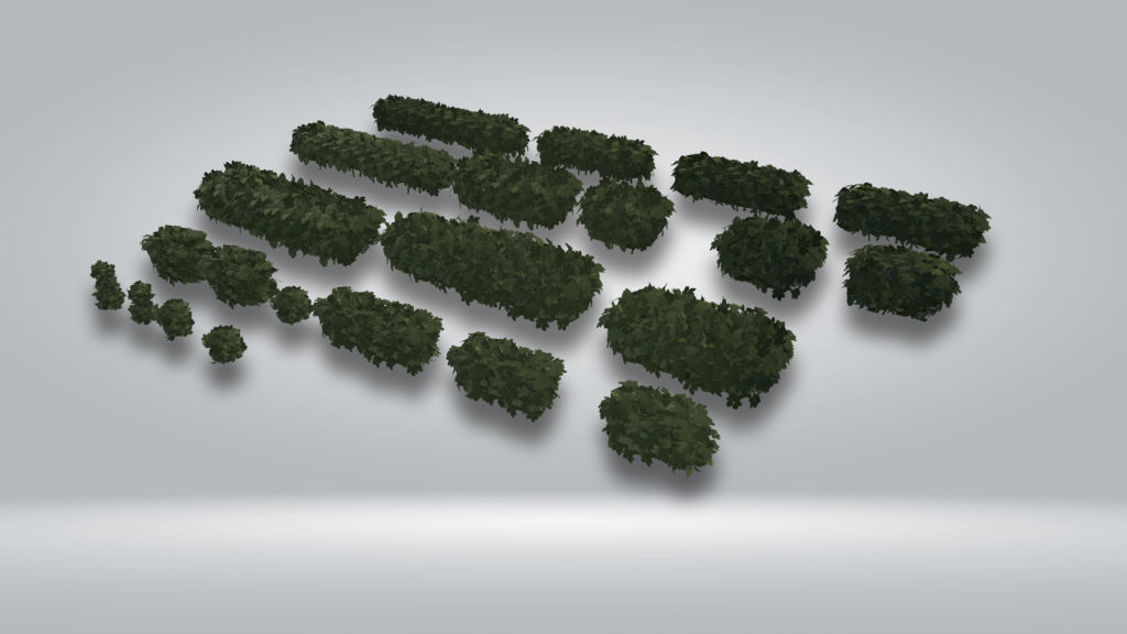 Bushes 01-22 – Filebase for Unity