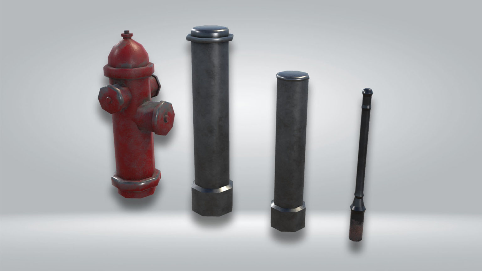 Fire Hydrant & Street Poles – Filebase for Unity