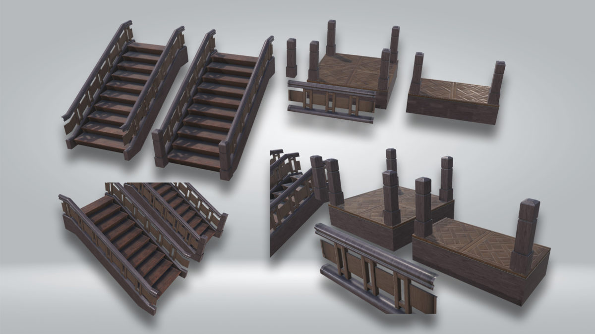 Interior Staircase 01 – Filebase for Unity