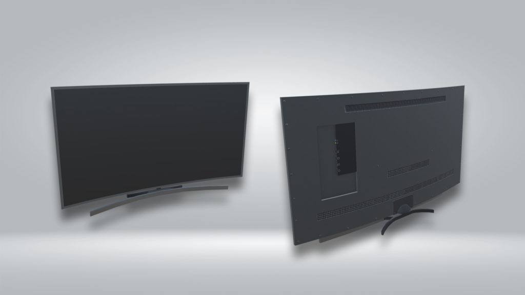 Modern Television 01 – Filebase for Unity