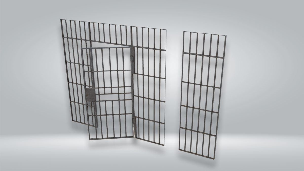Prison Cell Bars 01 – Filebase for Unity