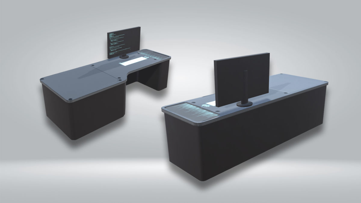 Scifi Desk 01 – Filebase for Unity