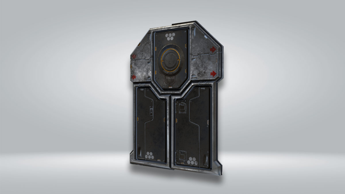 Scifi Door Single 05 – Filebase for Unity
