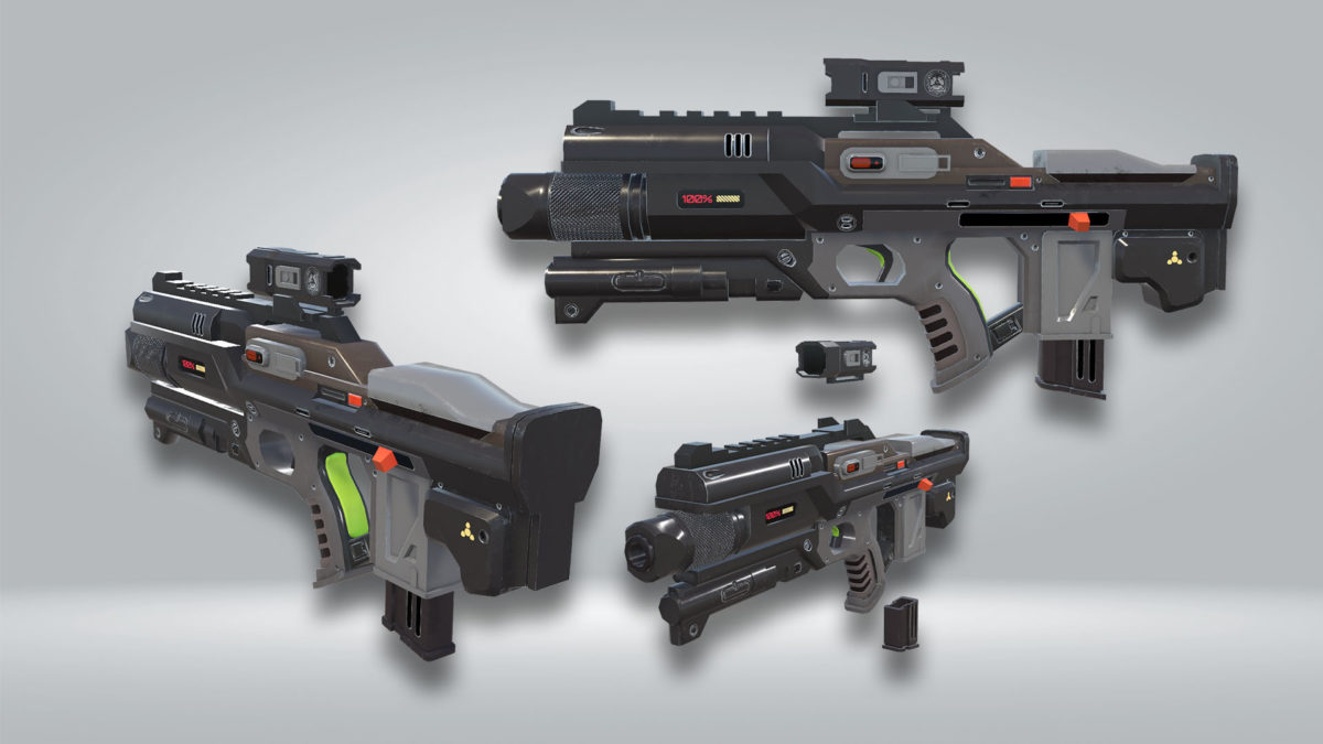 Sci Fi Machine Gun – Filebase for Unity