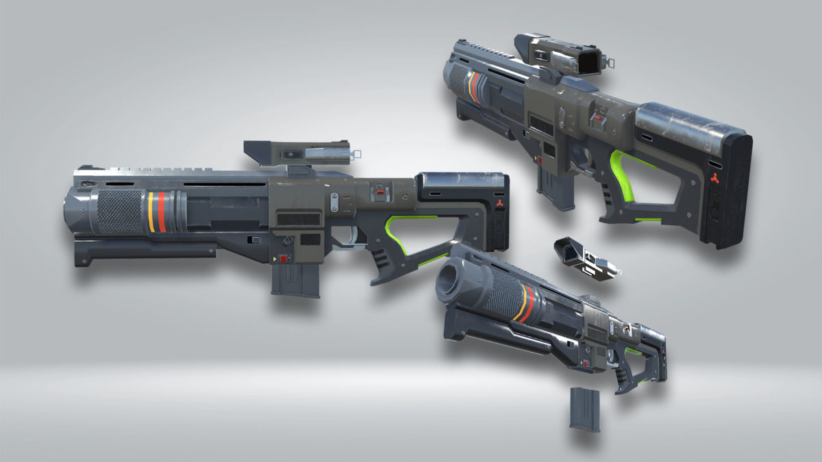 Sci Fi Pulse Rifle – Filebase for Unity
