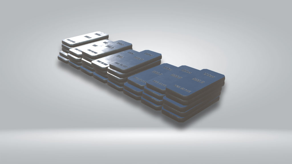 Silver Bars 02 – Filebase for Unity