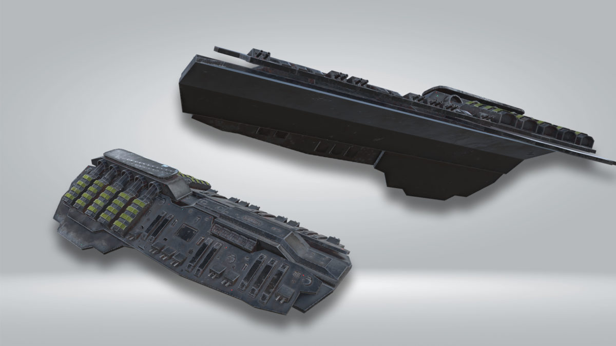 Space Dreadnought 01 – Filebase for Unity