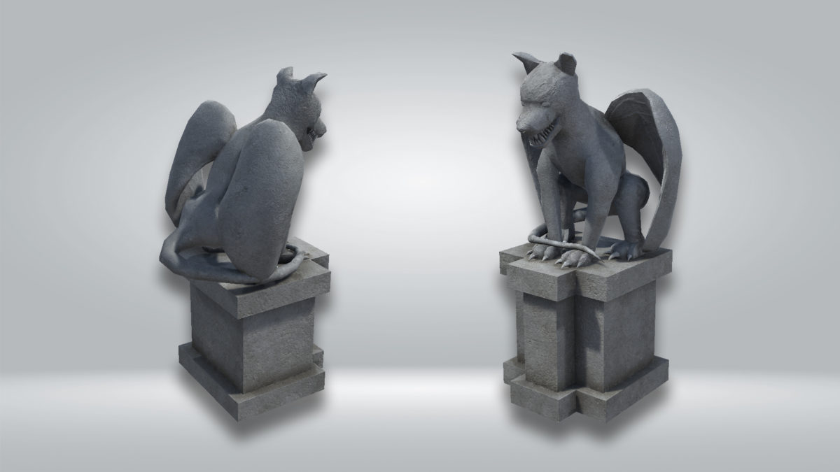UD Gothic Statue 01 – Filebase for Unity