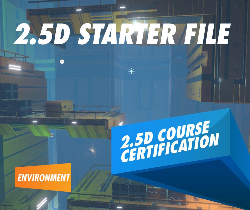 2.5D Starter File for GDHQ Game Developer Certification – Filebase for Unity