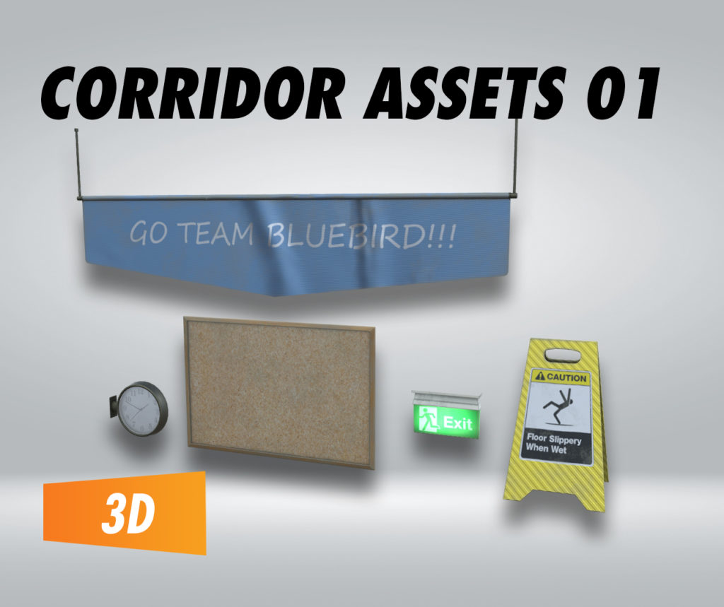 Corridor Assets 01 – Filebase for Unity