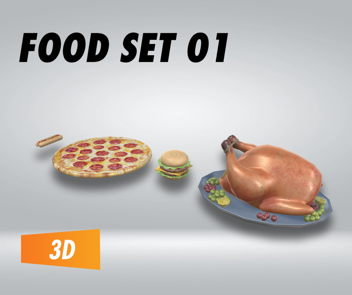 Food Set 01 – Filebase for Unity