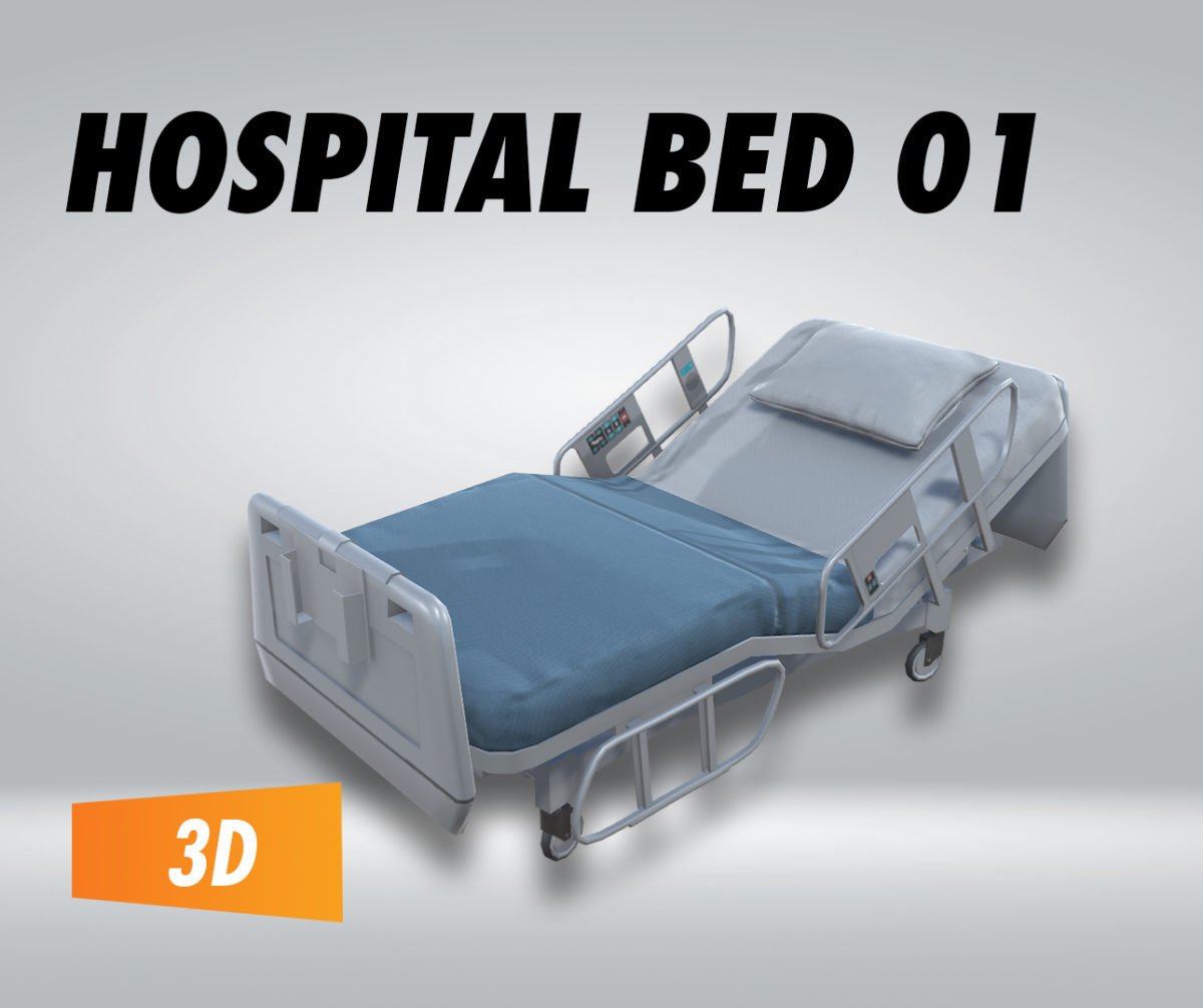 Hospital Bed 01 – Filebase for Unity