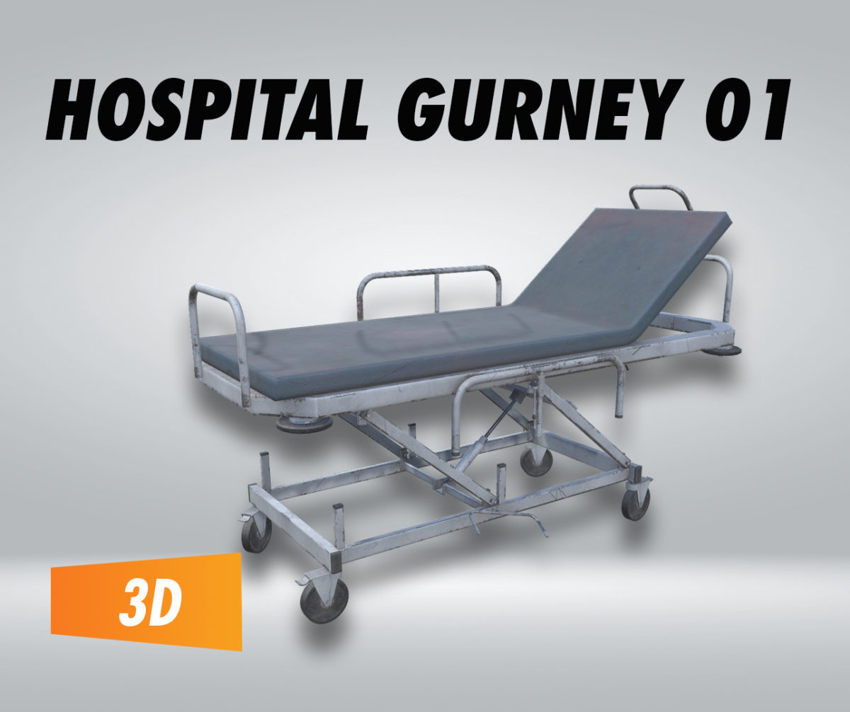 Hospital Gurney 01 – Filebase for Unity