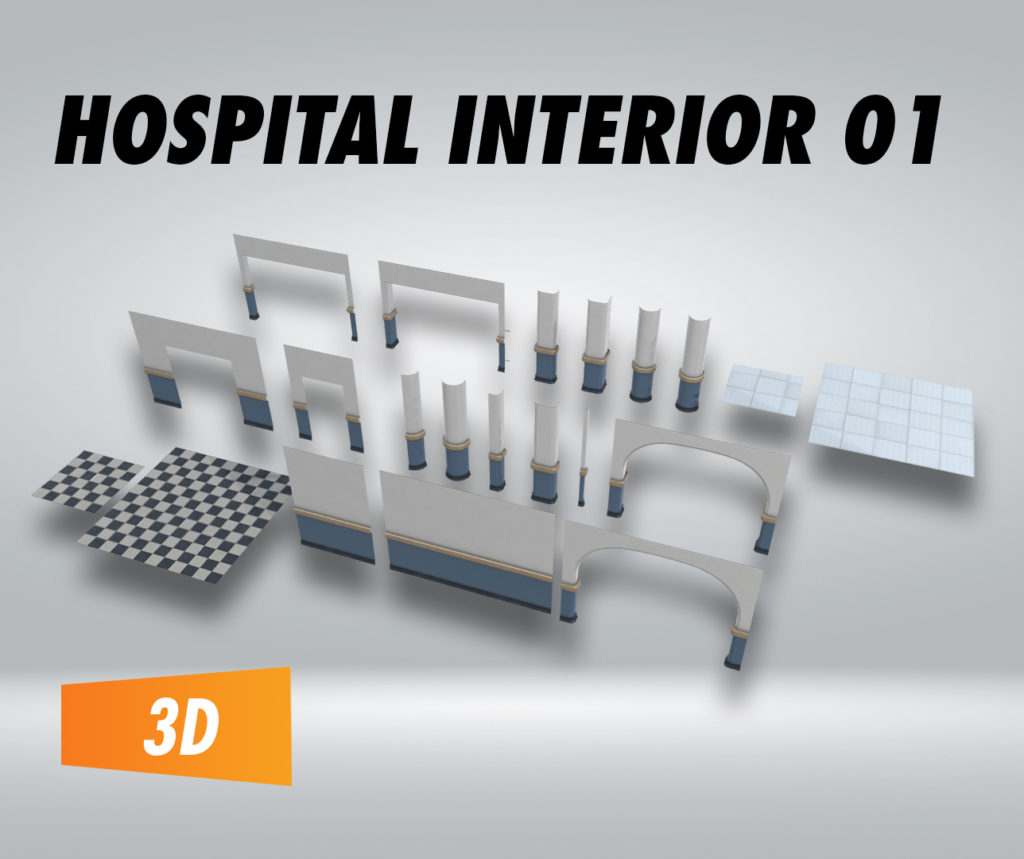 Hospital Interior 01 – Filebase for Unity