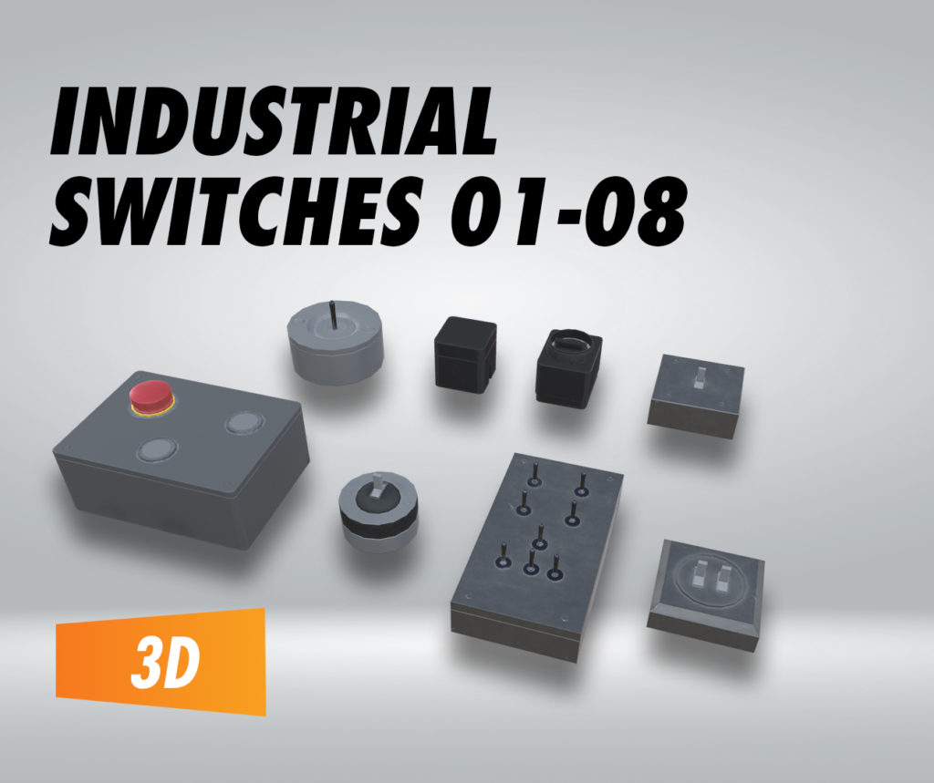 Industrial Switches 01-08 – Filebase for Unity