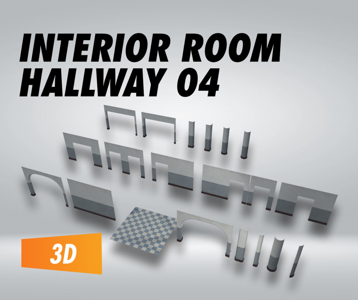 Interior Room Hallway 04 – Filebase for Unity