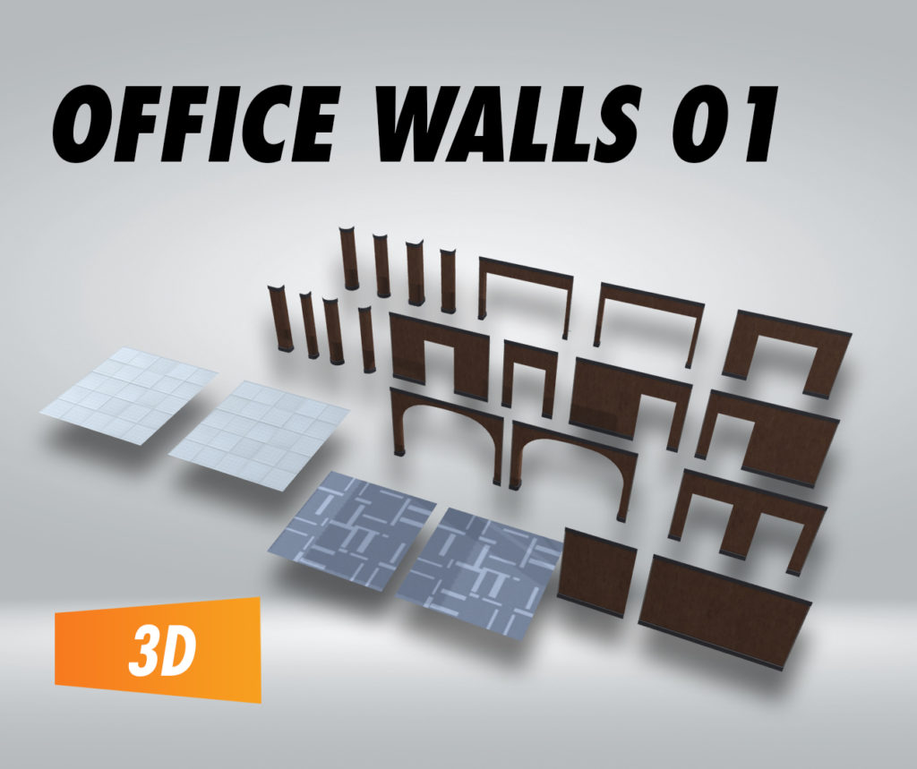 Office Walls 01 – Filebase for Unity
