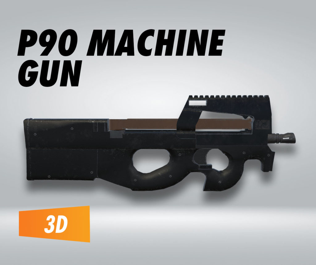 P90 Sub-Machine Gun – Filebase for Unity